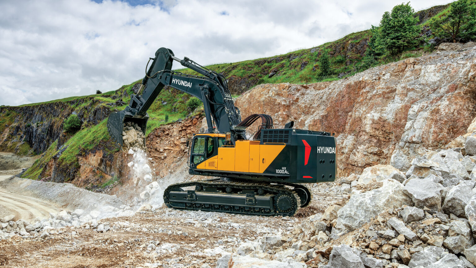 Hyundai Adds HX800a L and HX1000a L Mass Excavators to Its Crawler Excavator Line - Residential ...